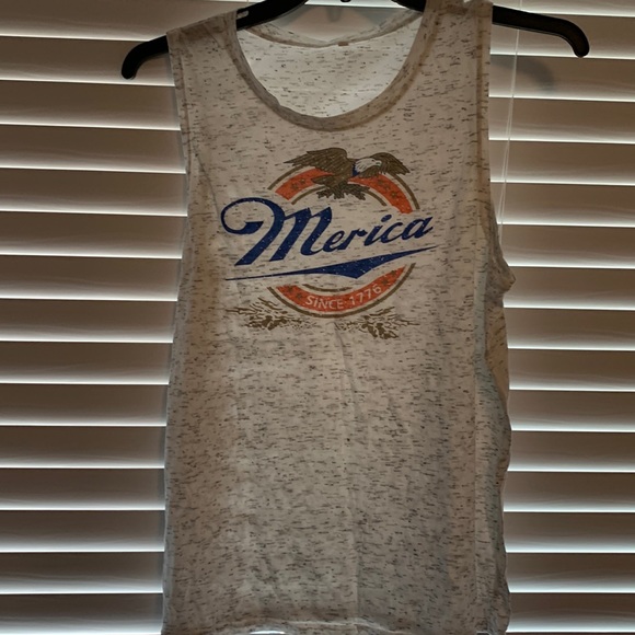 Tops | Merica Tank | Poshmark